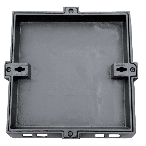 Detalii produs Capac patrat carosabil placabil fonta 75x75 cm+rama ...