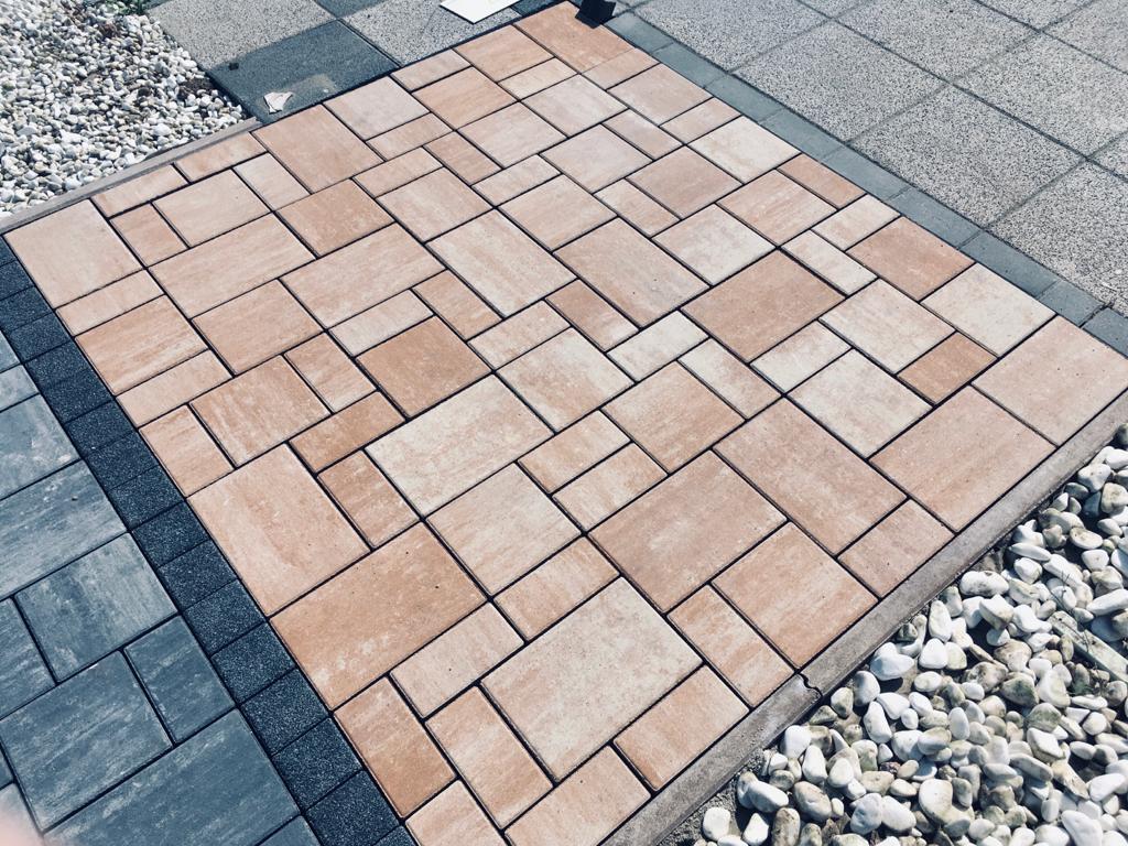 Detalii produs Pavaj Rettino Combi 4 cm, Bej Nuantat